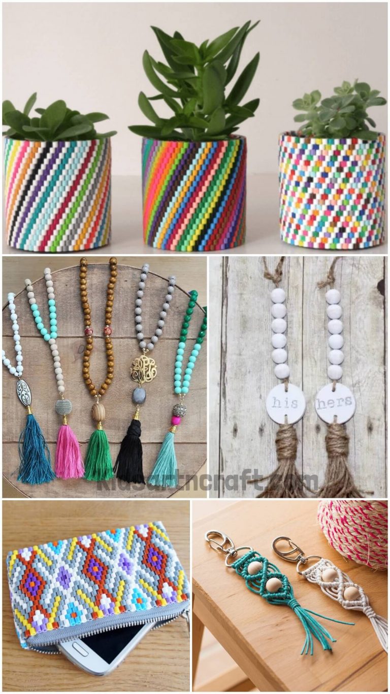 DIY Bead Craft Ideas To Try At Home - Kids Art & Craft