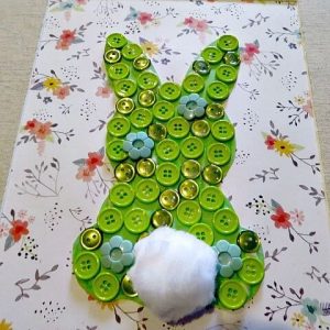 Button Crafts For Easter - Kids Art & Craft