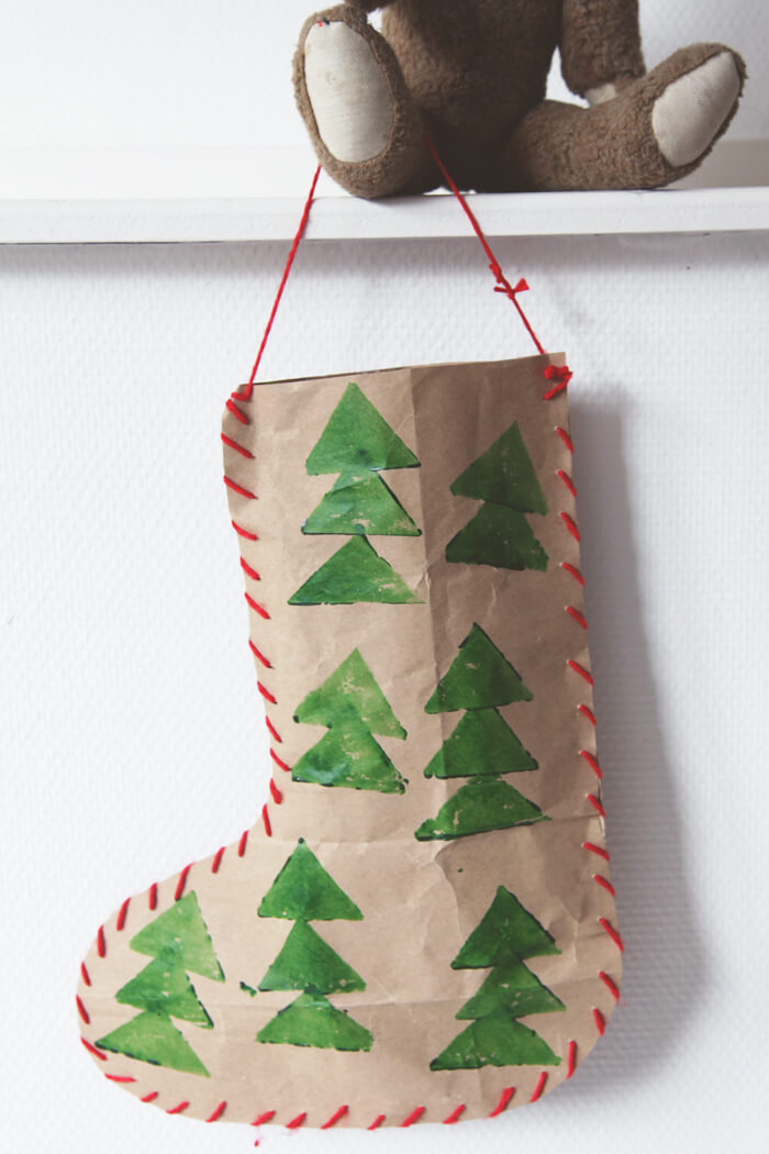 Paper Bag Crafts & Activities for Christmas - Kids Art & Craft