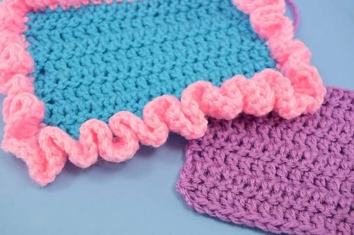 Crochet Borders For Blankets - Kids Art & Craft