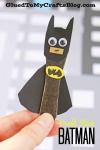 Easy & Simple Batman Crafts For Kids - Kids Art & Craft
