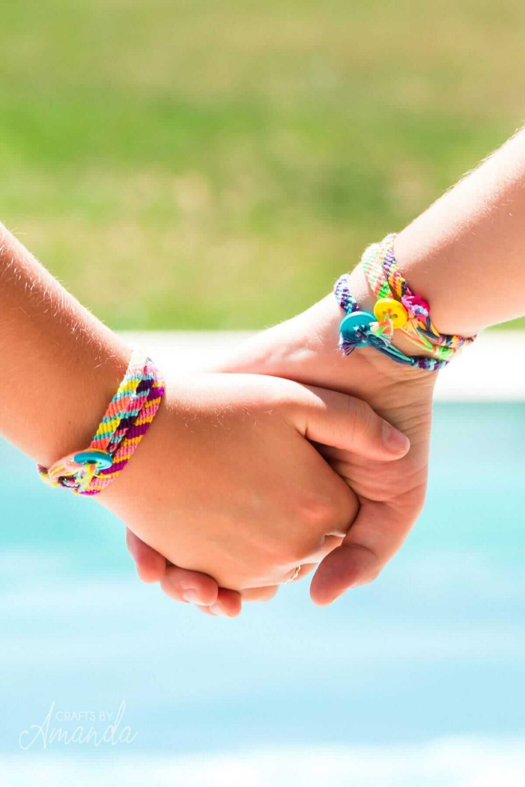 Bracelet Thread DIY Crafts - Kids Art & Craft