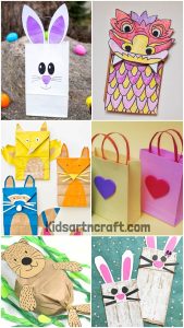 Easy Paper Bag Crafts for Kids - Kids Art & Craft