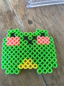 Pony Beads Frog Pet Craft Ideas - Kids Art & Craft