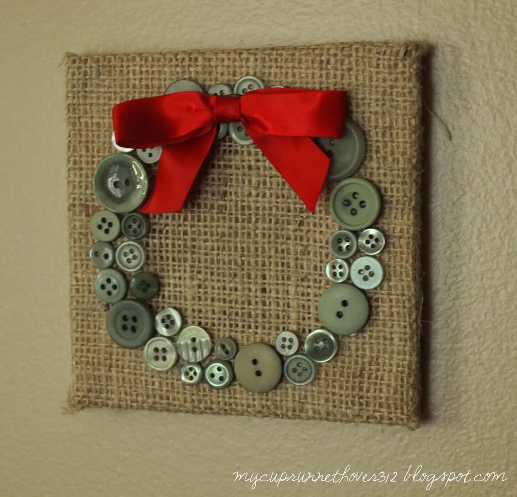 DIY Winter Button Crafts - Kids Art & Craft