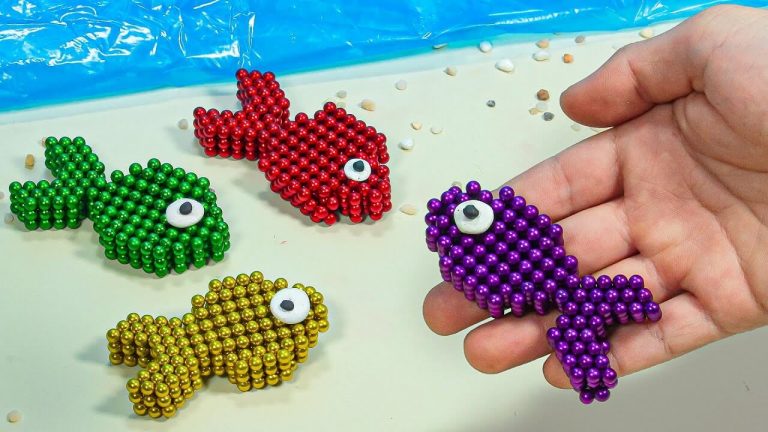 Cool Things To Do With Magnetic Balls - Kids Art & Craft