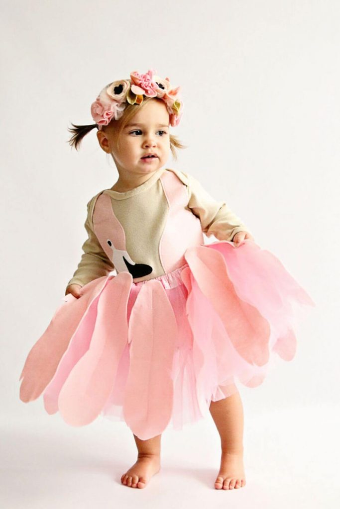 Flamingo Costume DIY Ideas for Kids - Kids Art & Craft