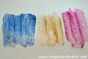 Glitter Crafts For Toddlers - Kids Art & Craft