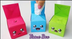Tissue Box Origami Ideas for Kids - Kids Art & Craft