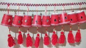 Paper Cup Toran Ideas - Kids Art & Craft