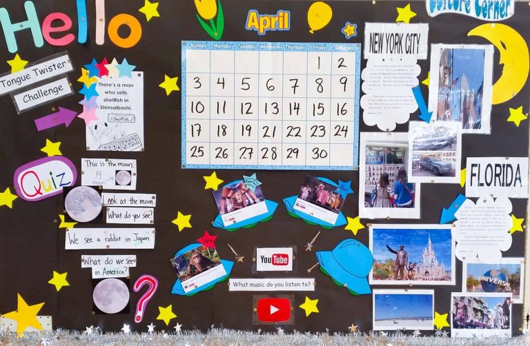 Classroom Decoration With Charts - Kids Art & Craft