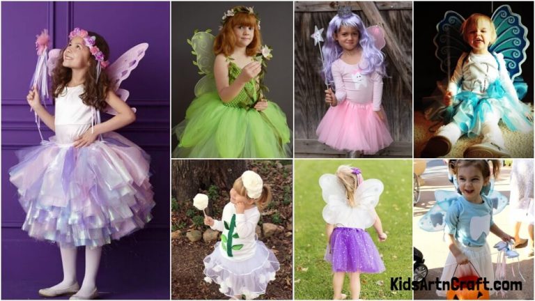 Fairy Costume DIY Ideas for Kids - Kids Art & Craft