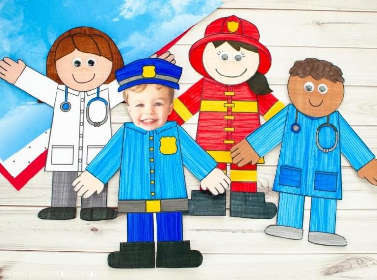 Community Helper Crafts for Kids - Kids Art & Craft