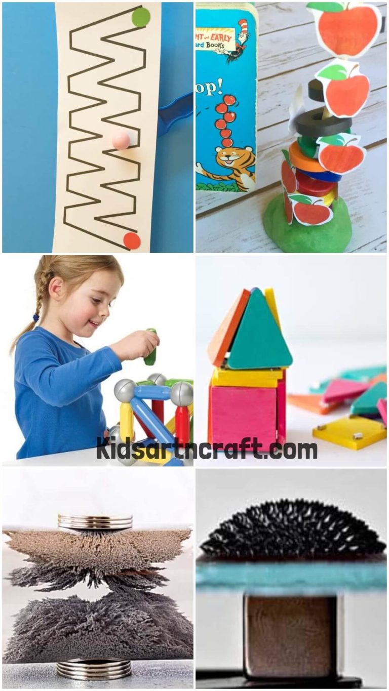 Fun Things To Do With Magnets at Home - Kids Art & Craft