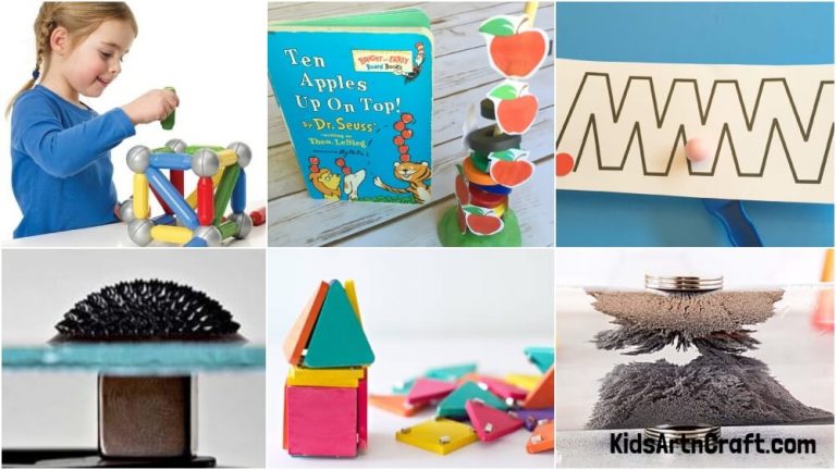 Fun Things To Do With Magnets at Home - Kids Art & Craft