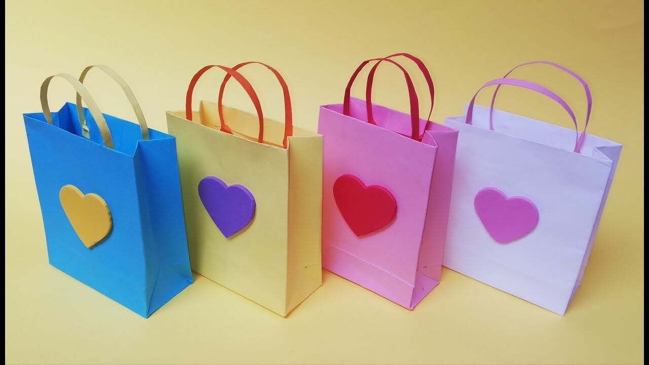Easy Paper Bag Crafts for Kids - Kids Art & Craft