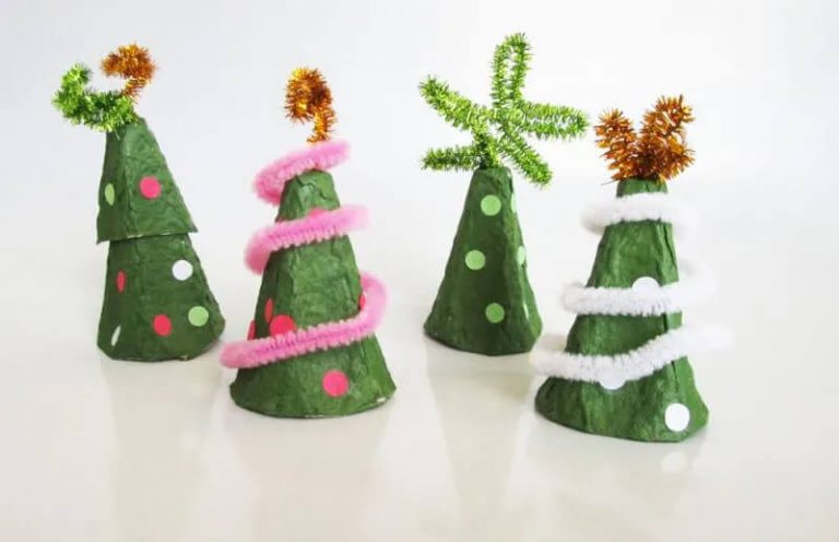 Egg Carton Tree Craft Ideas for Kids - Kids Art & Craft