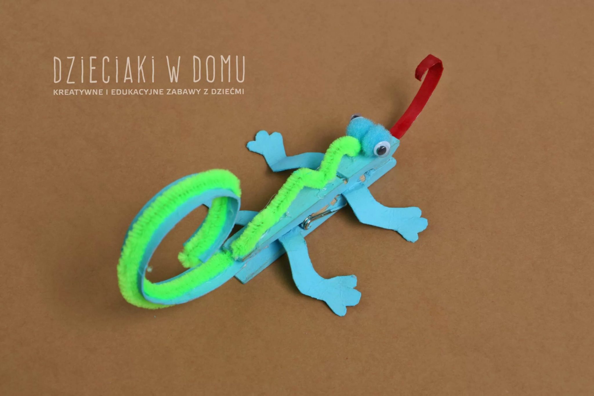 Clothespin Animal Crafts - Kids Art & Craft