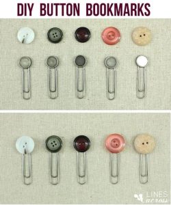 Simple & Cute Button Bookmark Craft Tutorial - Kids Art & Craft