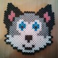 Wolf Perler Bead Patterns - Kids Art & Craft