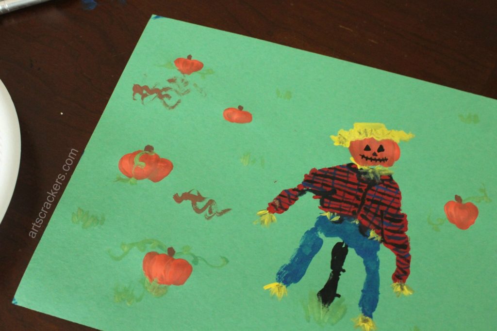 DIY Scarecrow Craft Ideas - Kids Art & Craft