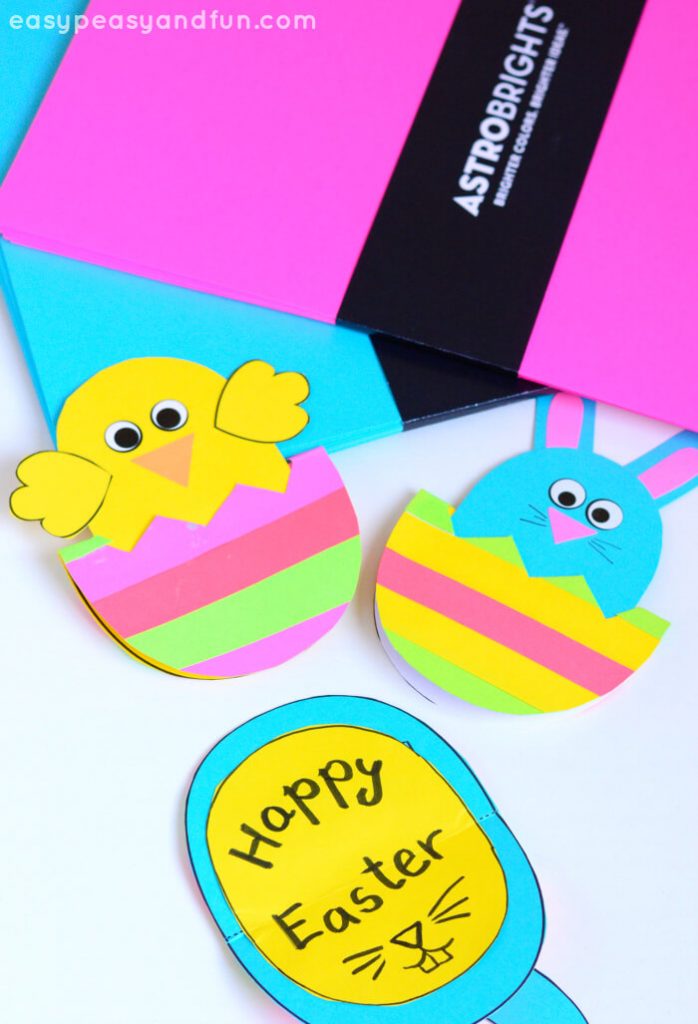 Paper Card Ideas for Easter - Kids Art & Craft