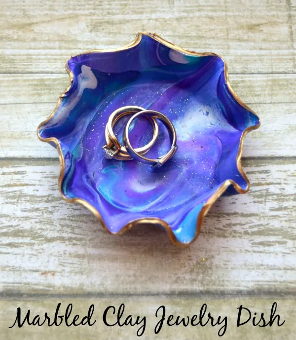 DIY Air Dry Trinket Dish Ideas - Kids Art & Craft