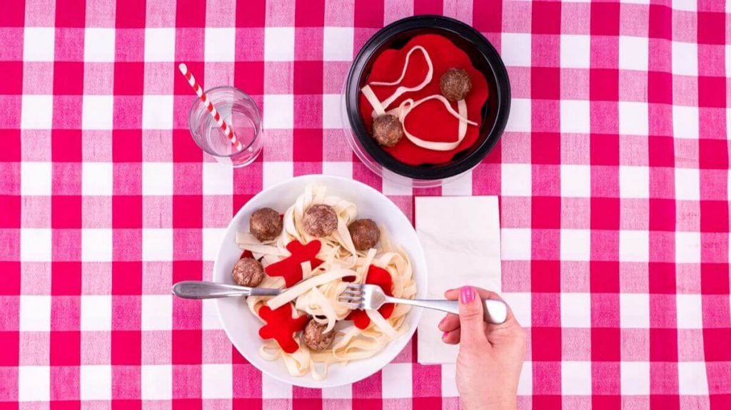 Spaghetti And Meatballs Craft For Kids - Kids Art & Craft