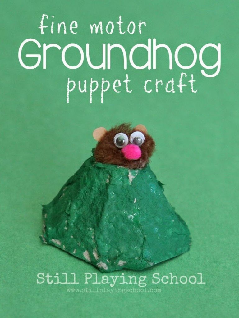 Groundhog Day Crafts For Kids - Kids Art & Craft