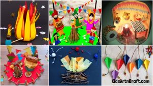 Lohri Crafts & Activities for Kids - Kids Art & Craft