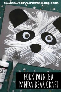 Animal Paintings Using Fork - Kids Art & Craft
