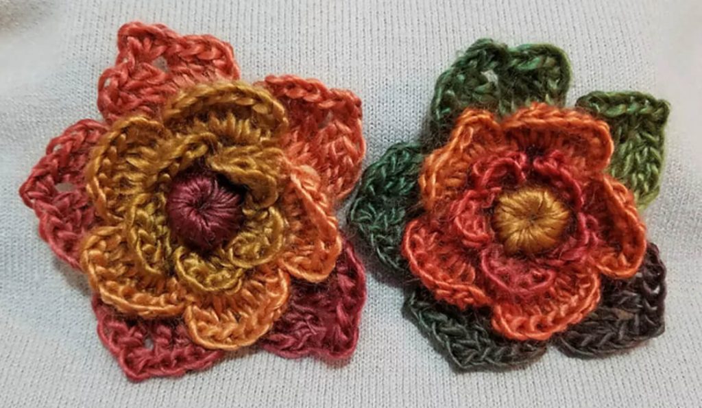 Beautiful Crochet Flower Patterns - Kids Art & Craft