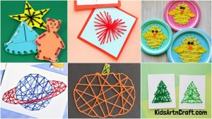 Needle And Thread Crafts - Kids Art & Craft