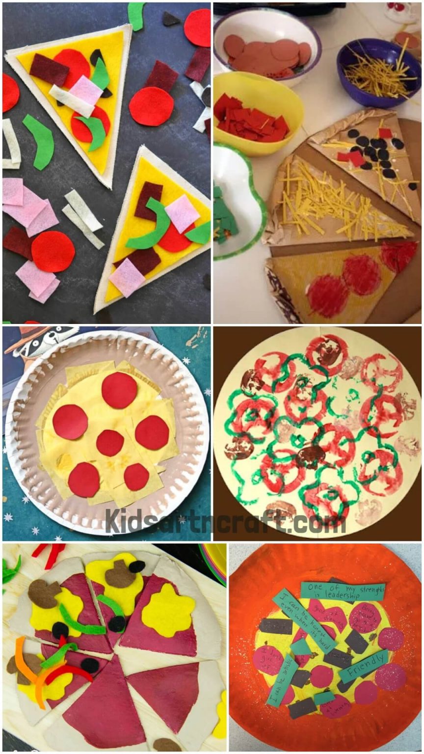 Pizza Crafts & Activities For Kids - Kids Art & Craft