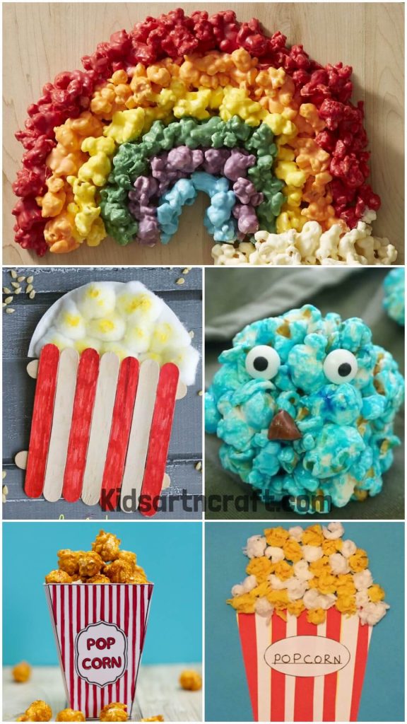 Popcorn Craft Ideas for Toddlers - Kids Art & Craft