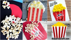 Popcorn Craft Ideas for Kids - Kids Art & Craft