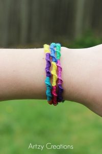 Bracelet Thread DIY Crafts - Kids Art & Craft