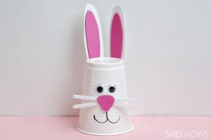 Rabbit Paper Cup Craft Ideas - Kids Art & Craft