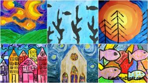 School Tempera Paint Projects for Kids - Kids Art & Craft