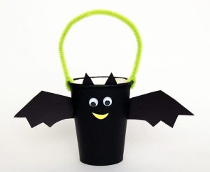 Bat Paper Cup Craft Ideas for Kids - Kids Art & Craft