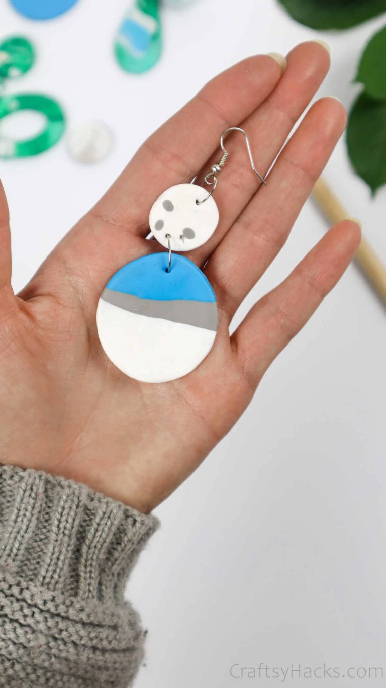 DIY Polymer Clay Earring Ideas - Kids Art & Craft