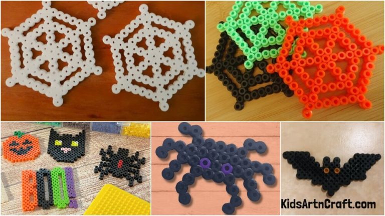 Spider Perler Bead Patterns - Kids Art & Craft