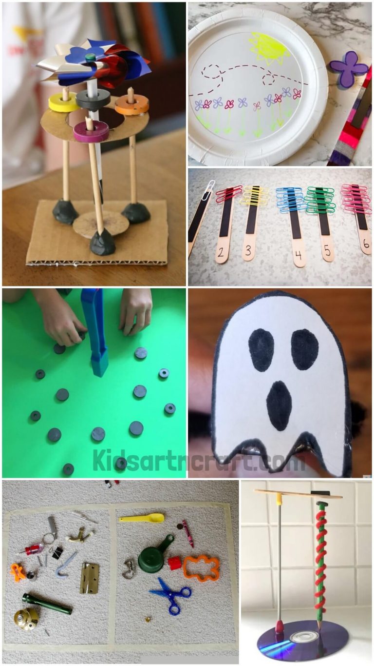 Stem Activities With Magnets For Kids - Kids Art & Craft