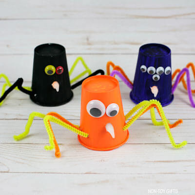 Amazing Paper Cup Spider Crafts - Kids Art & Craft