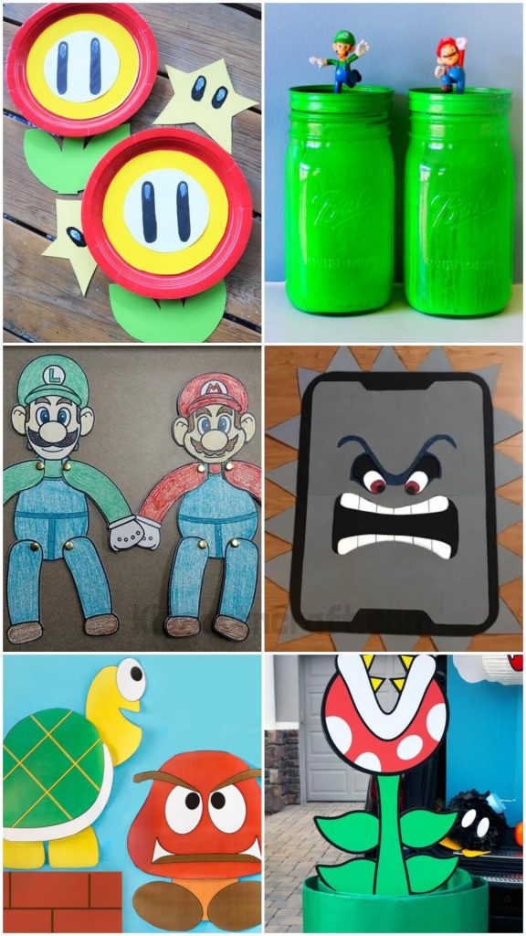 Super Mario Crafts and Activities for Kids - Kids Art & Craft