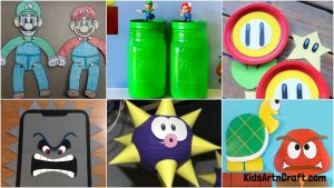 Super Mario Crafts and Activities for Kids - Kids Art & Craft