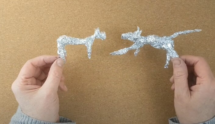 Tin Foil Art Sculpture Ideas - Kids Art & Craft
