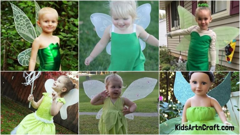 Tinkerbell Costume DIY Ideas for Kids - Kids Art & Craft