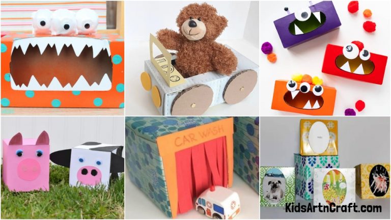 Tissue Box Crafts For Adults To Make With Kids - Kids Art & Craft
