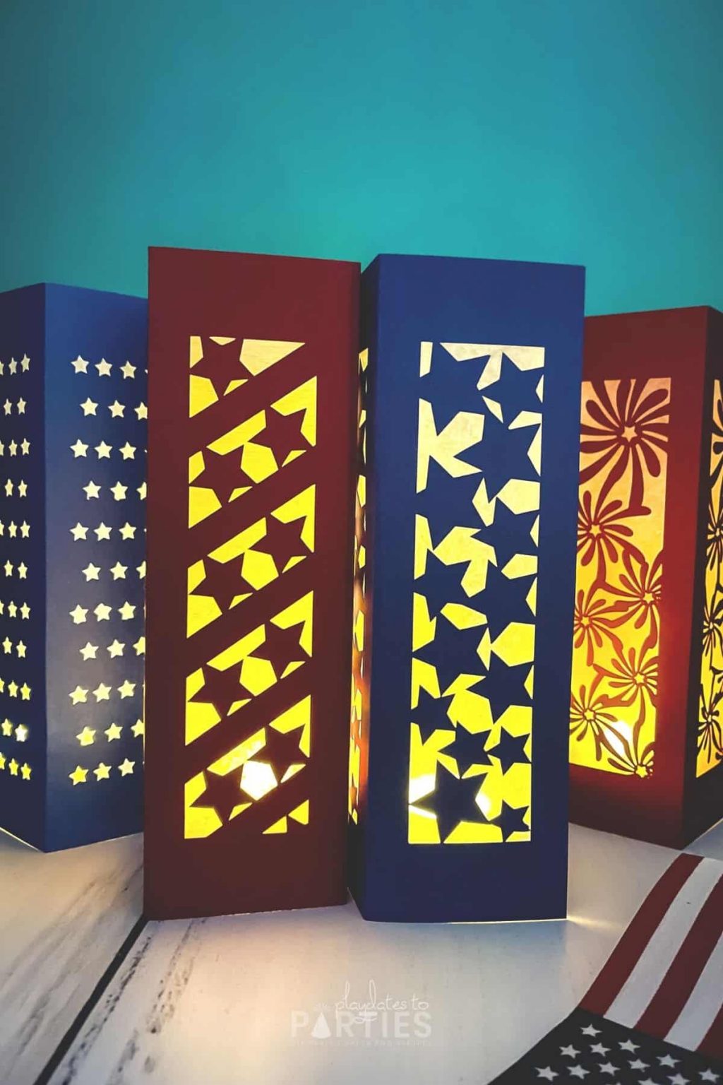 Wax Paper Lanterns DIY Ideas - Kids Art & Craft